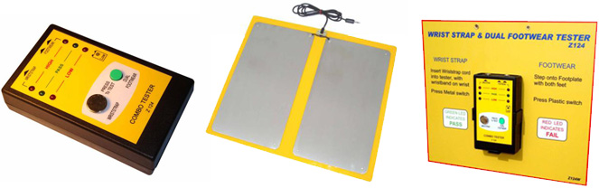 Combo Tester Z124 with Stand Z124S / Footplate Z124F / Wall station Z124W